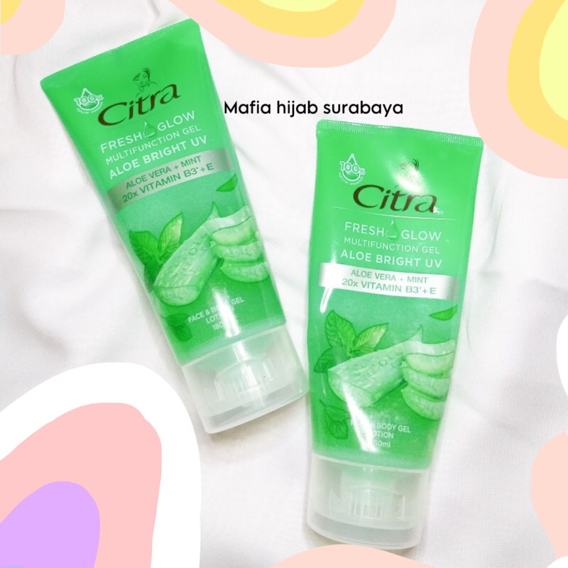 Citra AOLEVERA GEL/CITRA FRESH GLOW ALOE | Shopee Philippines