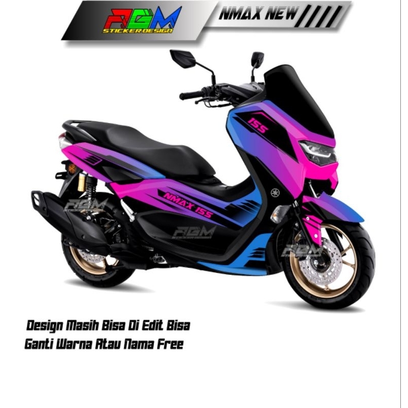 Sticker Striping Decal Nmax all new 2020-2023 Full Body.Sticker Decal ...