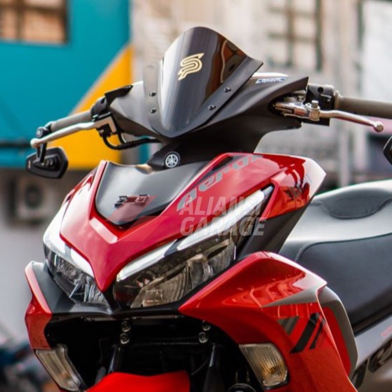 Aerox sporty winshield Windshield, aerox V2 visor, new aerox thick ...