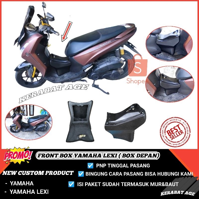 Yamaha LEXI BOX Front Luggage Middle Luggage CUSTOM Modification ...