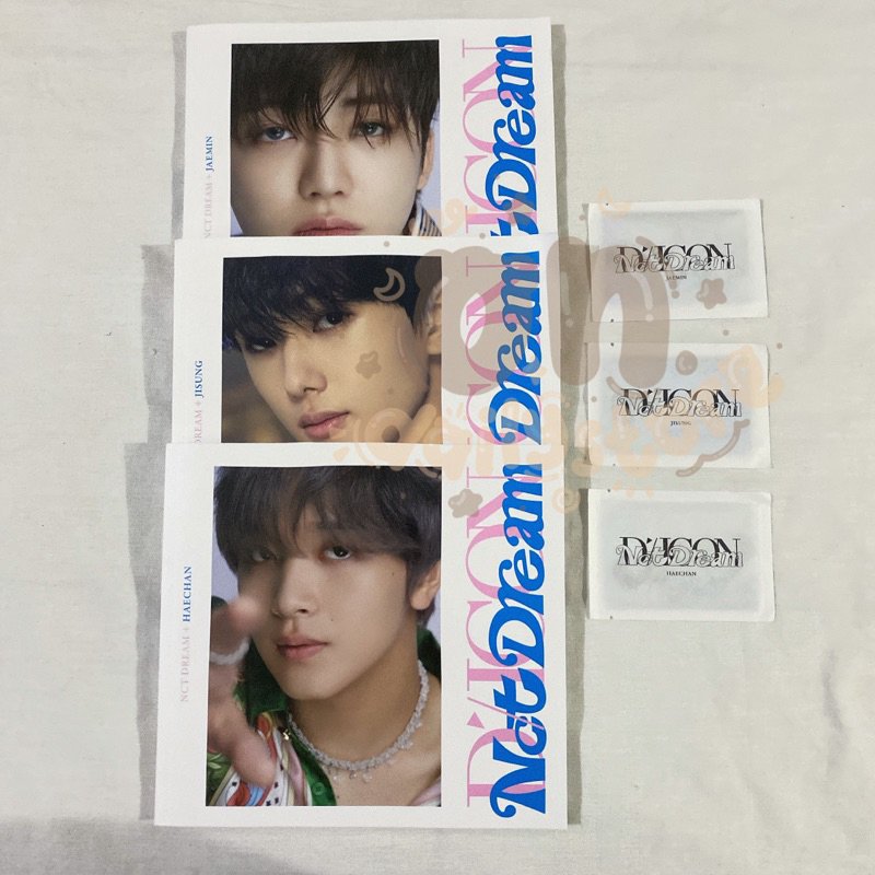 Dicon 102 nct dream PB dicon Member Haechan, Jaemin, Dannisg Set SPC ...