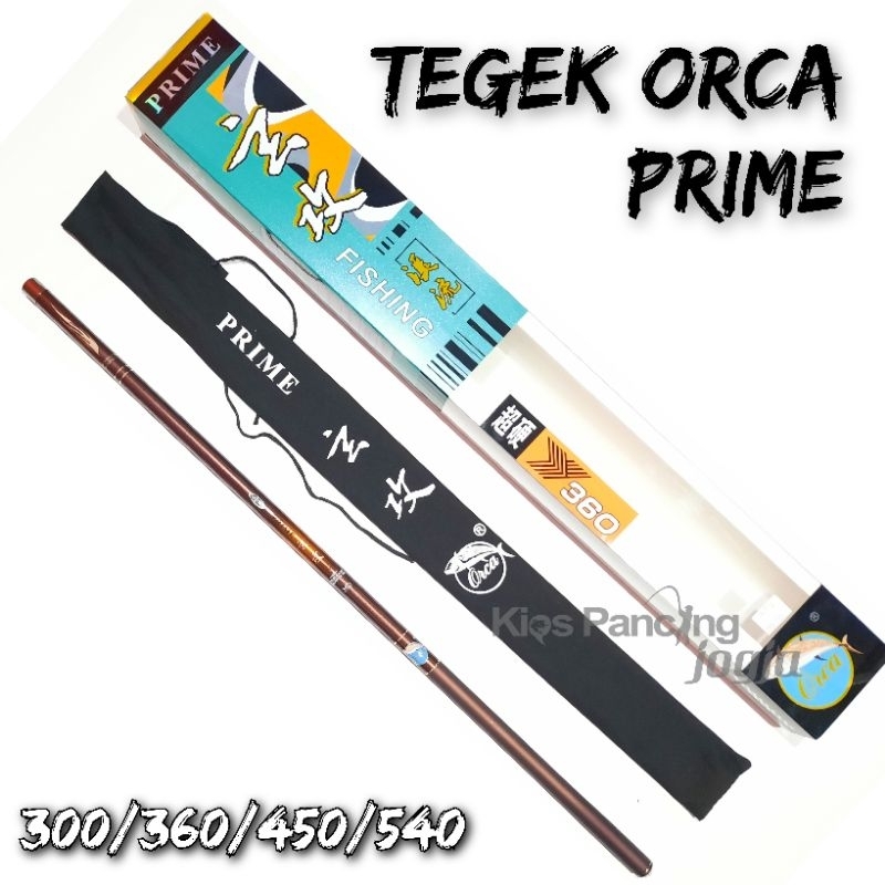Orca Prime 300 360 450 540 Long Segment Tegek Rod | Shopee Philippines