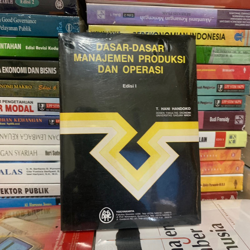 Basics Of Production And Operation Management - hani handoko | Shopee ...