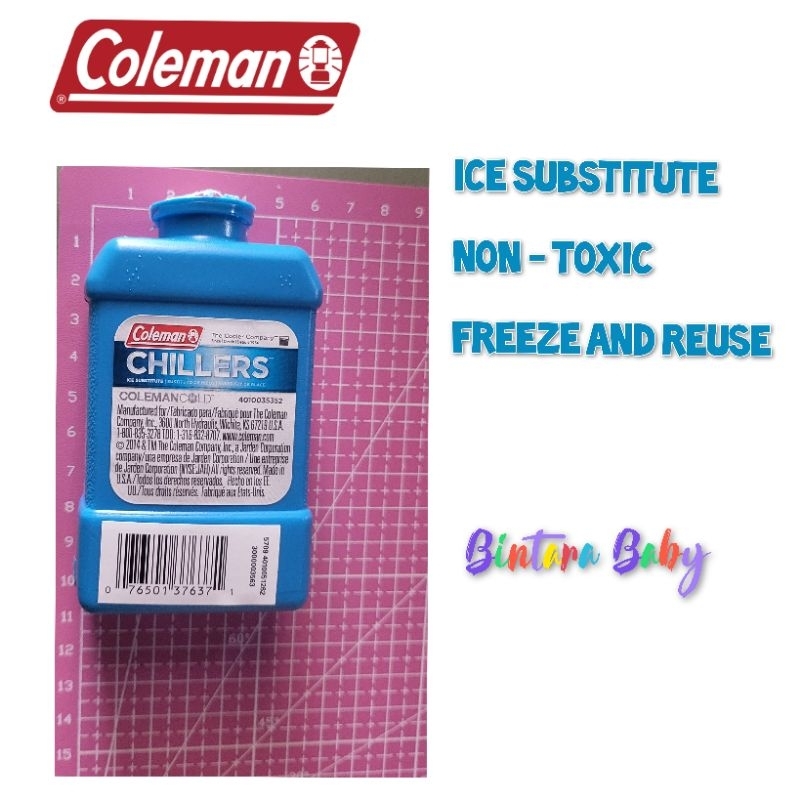 Coleman Ice Pack Small Icepack/ Non-Toxic Freeze Reusable Ice Pack ...