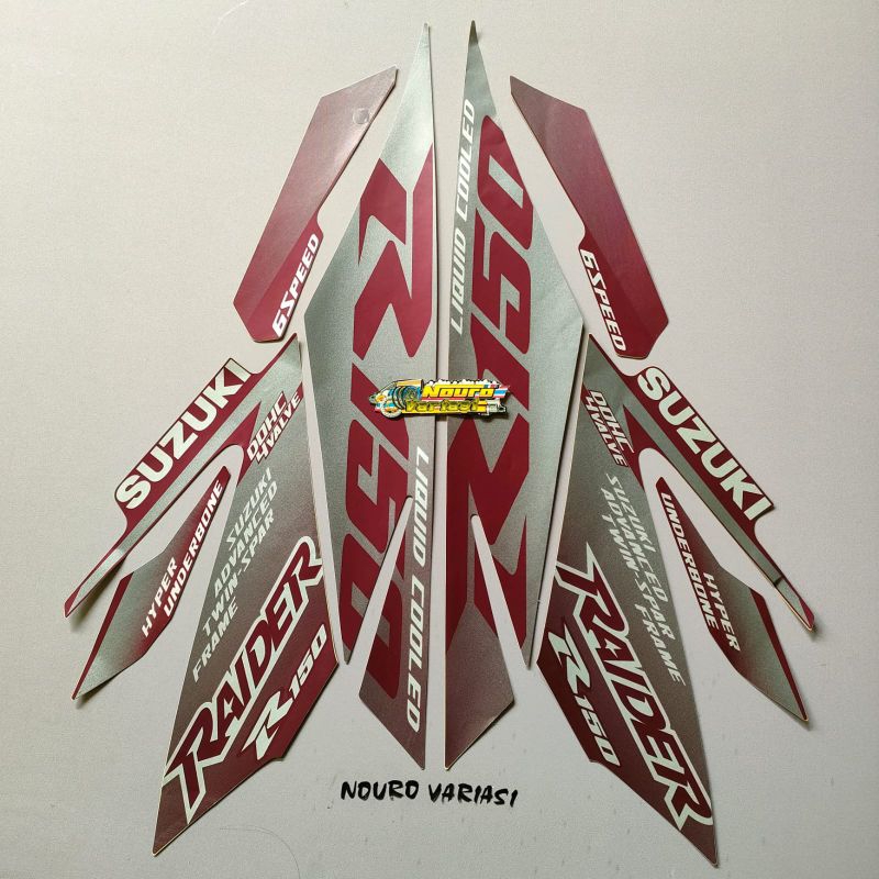 MERAH Suzuki Satria Fu f 150 led raider 2016 2017 2018 2019 2020 2021 ...