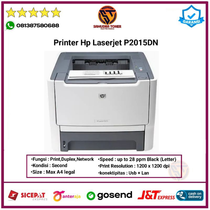 Hp Laserjet P2015dn Duplex Network Printer | Shopee Philippines