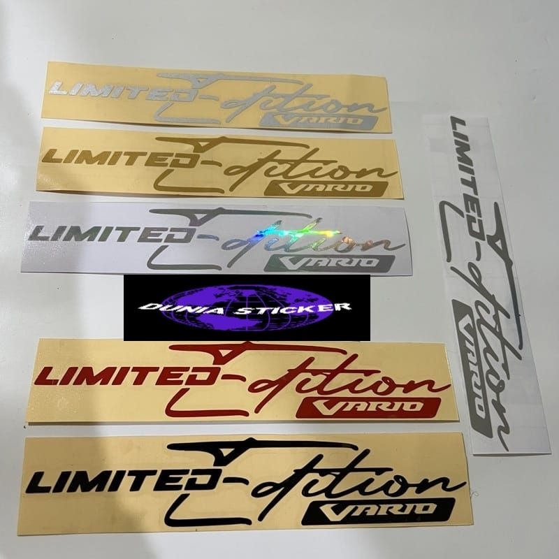 Limited Edition Vario Sticker Cutting Sticker Viral Motorcycle ...
