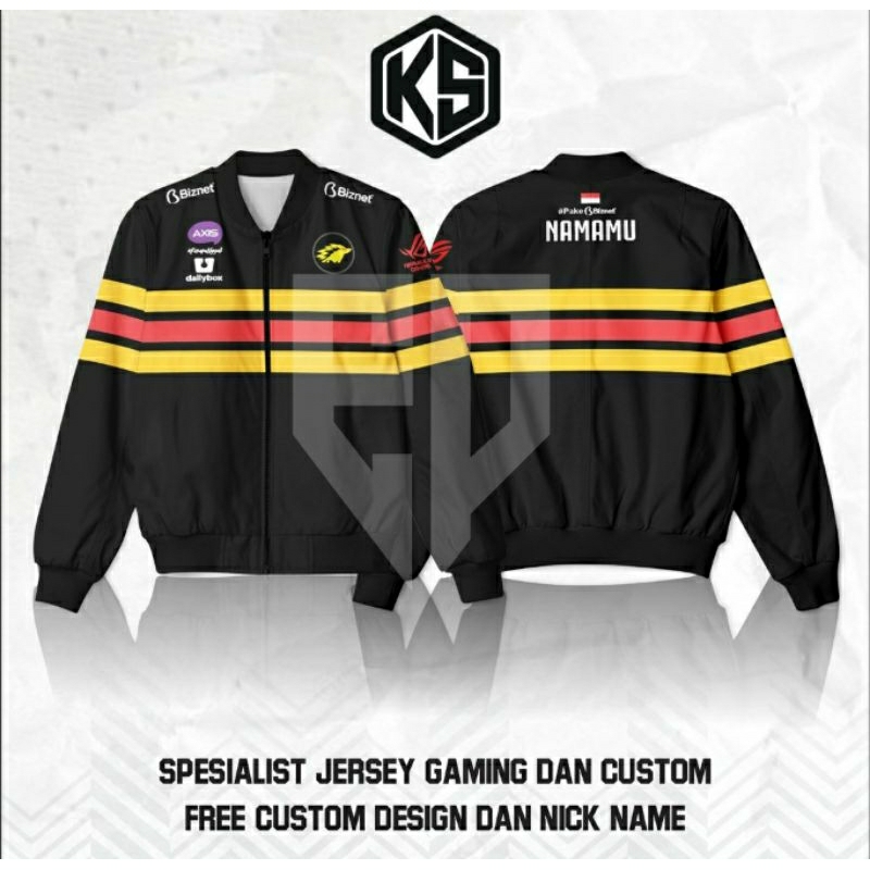 Onic M4 Jacket New ONIC M4 2023 PRO EDITION S10 Jacket (FREE NICKNAME ...