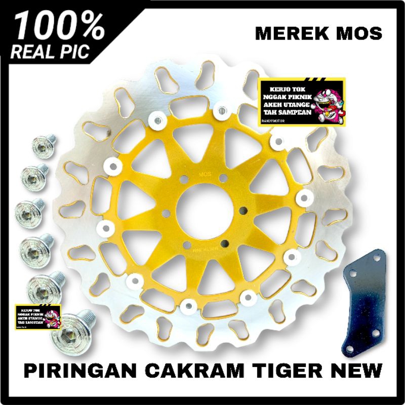 Disc BRAKE DISC 300MM Hole 6 HONDA TIGER NEW TIREV TIGER REVO SET ...