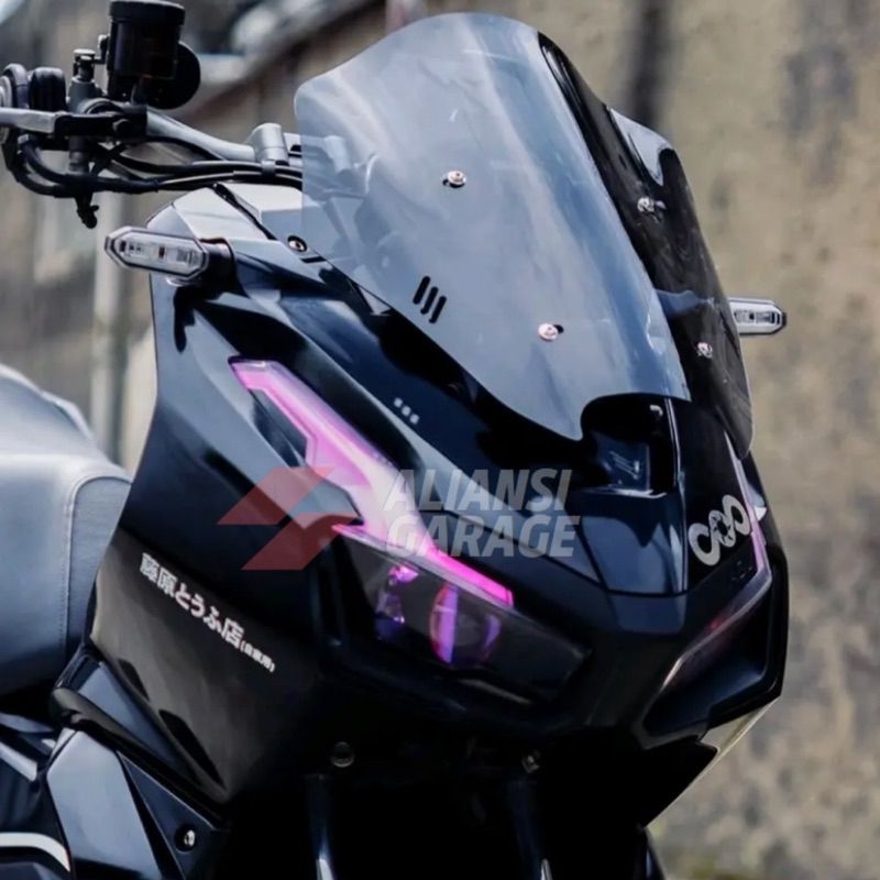 Windshield ADV 150 160 Model Carbu Fang Visor ADV 150 160 Carbu Fang ...