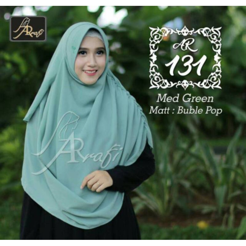 Original Ar Rafii Hijab // Ar 131 | Shopee Philippines