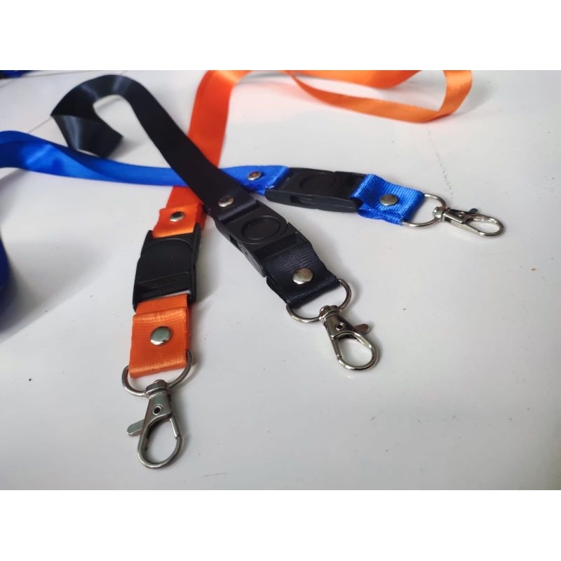 Lanyard Strap/ID Card Strap/Name Tag Strap Uk. 2cm (Plain) | Shopee ...