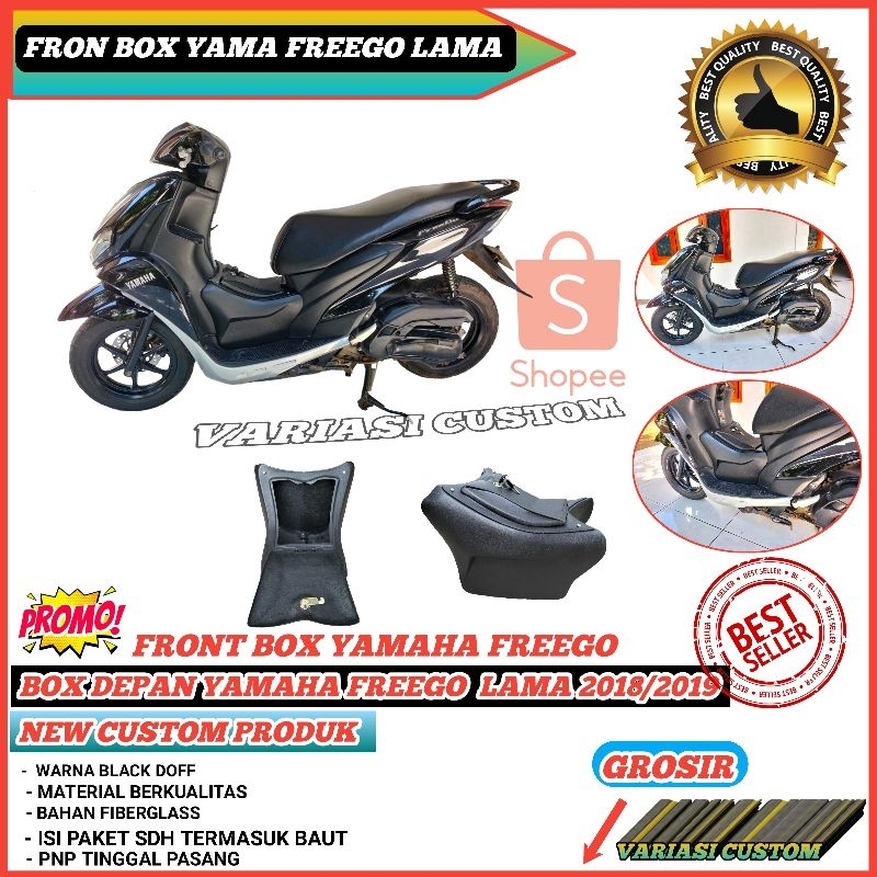 OLD YAMAHA FREEGO CENTER FRONT LUGGAGE BOX 2018/2019 | Shopee Philippines