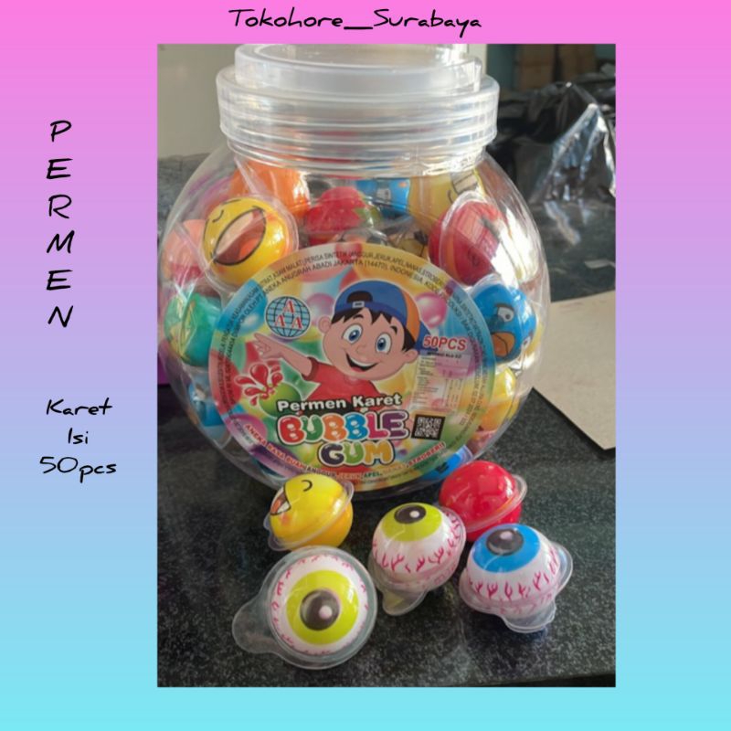 MATA Contents 50PCS Eyeball Gum!! Viral Candy!! | Shopee Philippines