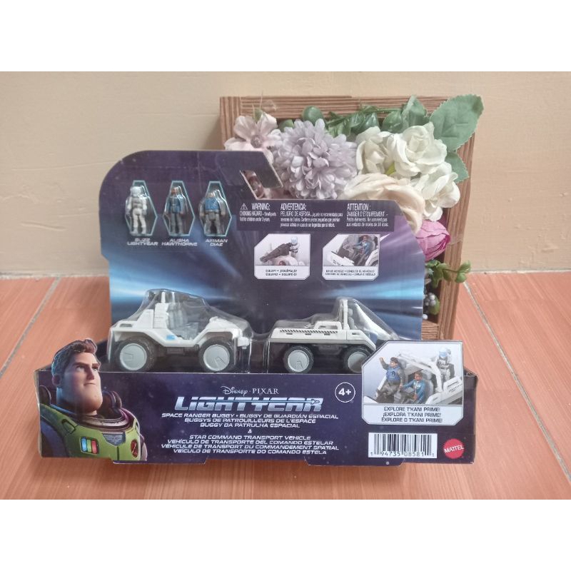 Disney Lightyear Space Ranger Buggy Star Command Vehicle - Action ...