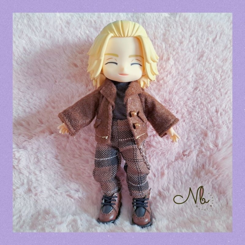 Nendoroid clothes set Flannel jacket | Nendoroid body ymy obitsu11| By ...