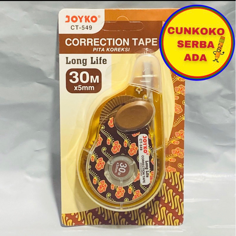TYPE X TRONDOL JOYKO / TYPE X JOYKO PAPER / CORRECTION TAPE JOYKO CT ...