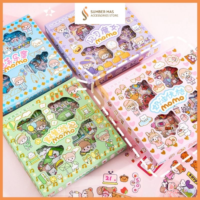 Momo VIRAL STICKER Contains 100 RANDOM Sheets | Shopee Philippines
