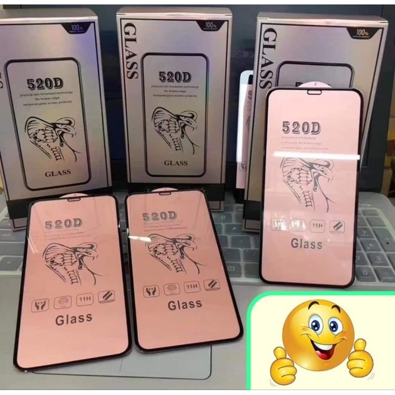 Tempered Glass Cobra 520D Oppo F11 / Pocophone M3 / Redmi 9 / Redmi 9T ...