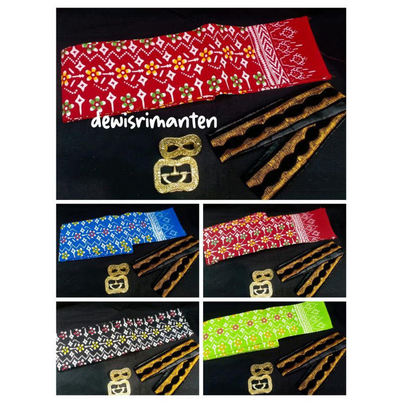 2 meter lead dictionary lontong set/beskap belt set | Shopee Philippines