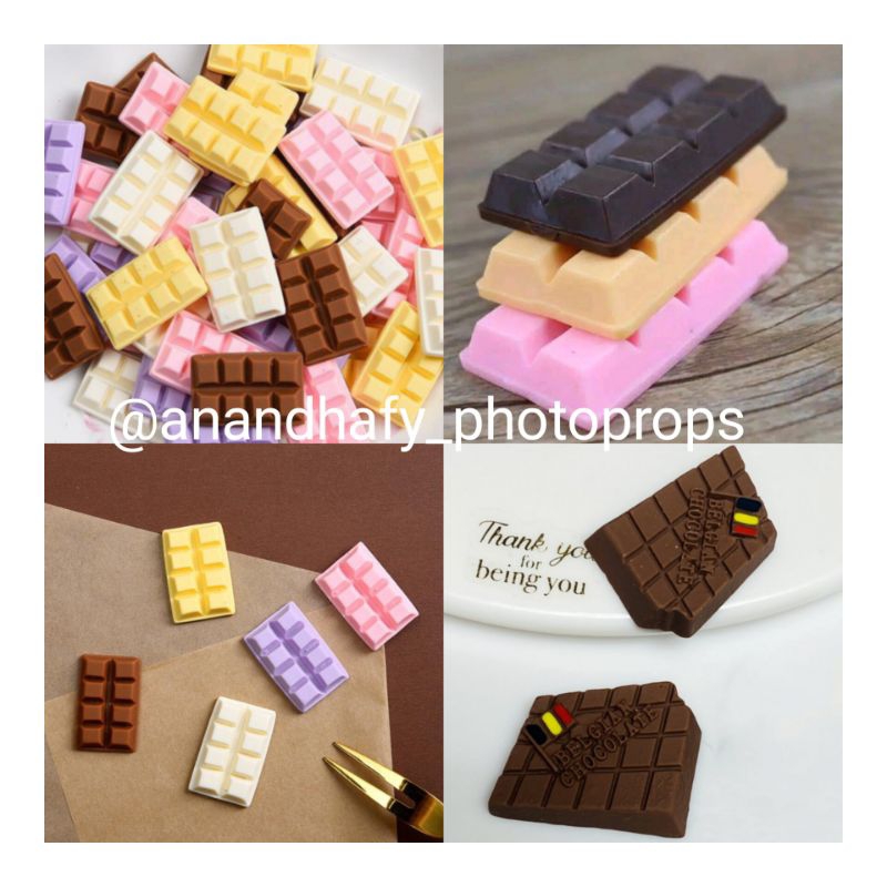 Chocolate resin bars, artificial chocolate resin bars, artificial fake ...