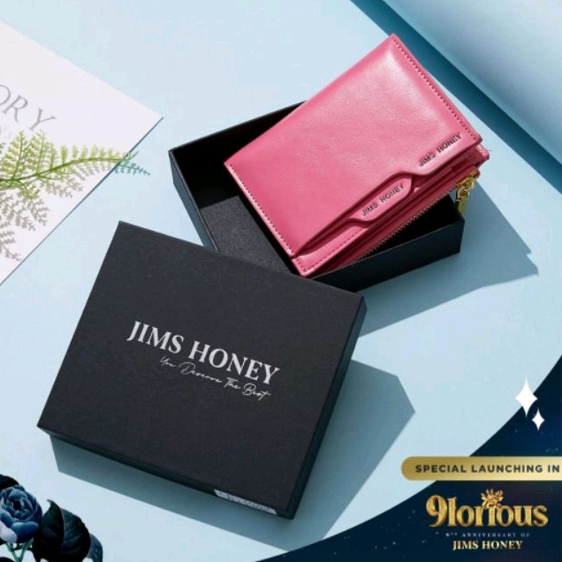VERLIN WALLET JIMS HONEY 100% ORIGINAL Women's WALLET (FREE EXCLUSIVE ...