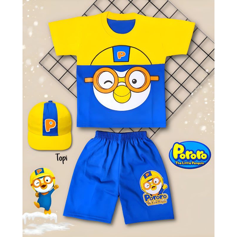 New PORORO Costume Short Hands Ages 1-10 Years Get A Hat | Shopee ...