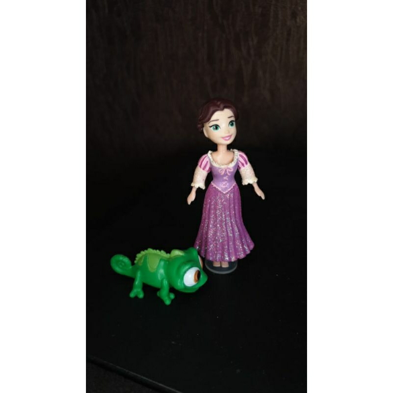 Princess Rapunzel Disney Pascal Tangled mix figure | Shopee Philippines
