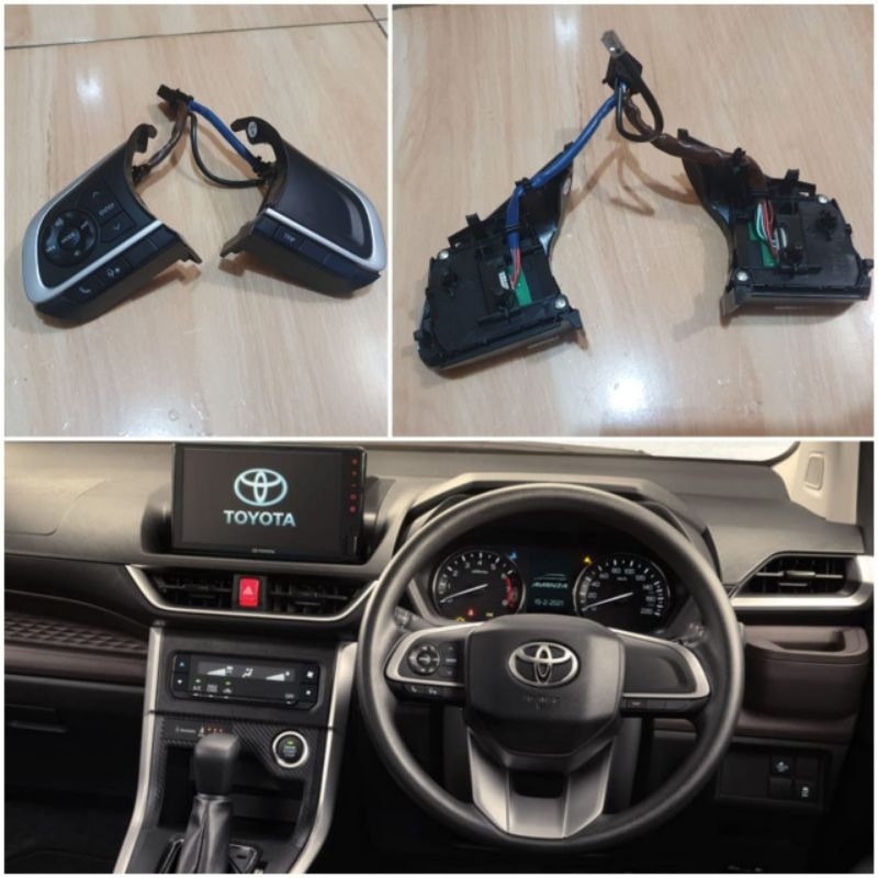 TOMBOL Toyota AVANZA DAIHATSU XENIA TYPE E G. REMOTE Steeringr STIR ...