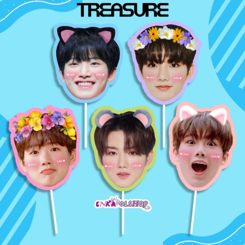 Face FAN/TREASURE FACE FAN: JUNKYU handfan, kpop FAN, character FAN ...