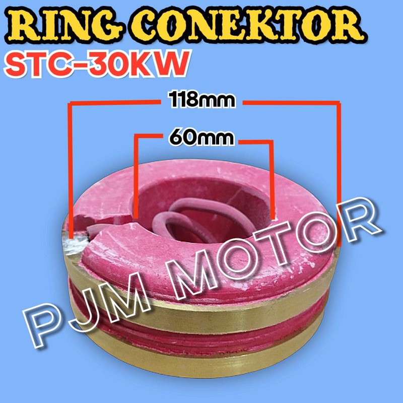MESIN STC30 Slip ring brass batten connector electric dynamo machine ...