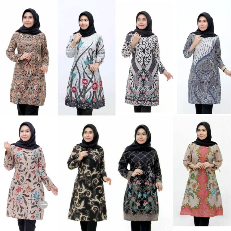 Latest BATIK Tunic Receive Uniform | Shopee Philippines