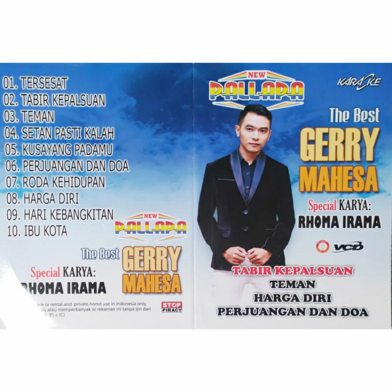 The BEST GERRY VCD KARAOKE Cassette By H.RHOMA Rhythm | Shopee Philippines