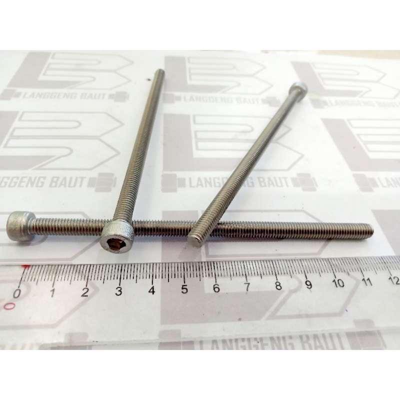 Stainless L Bolt M6 X 120 (12cm) L Key 5mm THE A2-70 M6x120 | Shopee ...