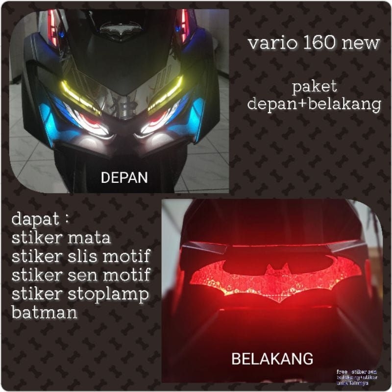 MATA Complete Eagle Eye Light Sticker Vario 160 | Shopee Philippines