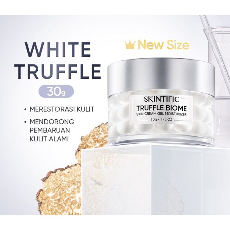 Skintific WHITE TRUFFLE BIOME MOISTURIZER | Shopee Philippines