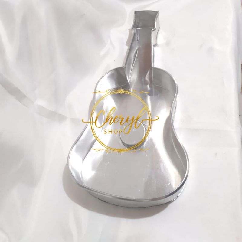 (1 Pcs) ALUMINUM PAN / GUITAR SHAPE PAN / PUDDING PAN / CAKE PAN ...