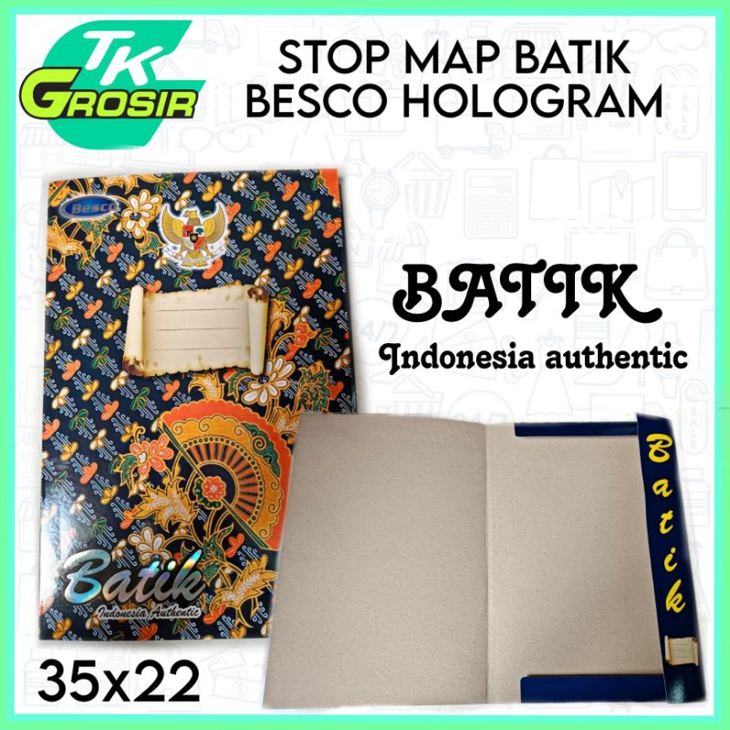 Stop Map Batik Besco Hologram/Stop Map Batik/Garuda Batik Map | Shopee ...