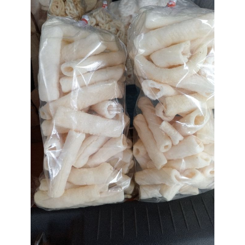 Original PALEMBANG SUPER Intestine Crackers | Shopee Philippines