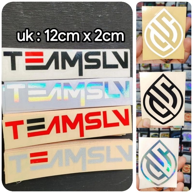 Cutting Sticker/TEAMSLV Sticker | Shopee Philippines