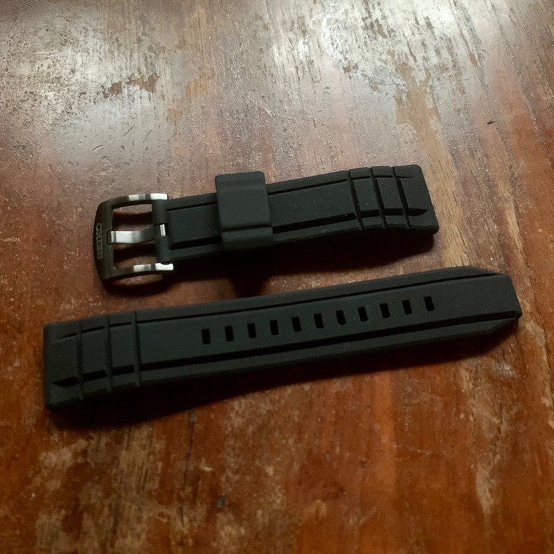 Original 22mm seiko diver rubber strap | Shopee Philippines
