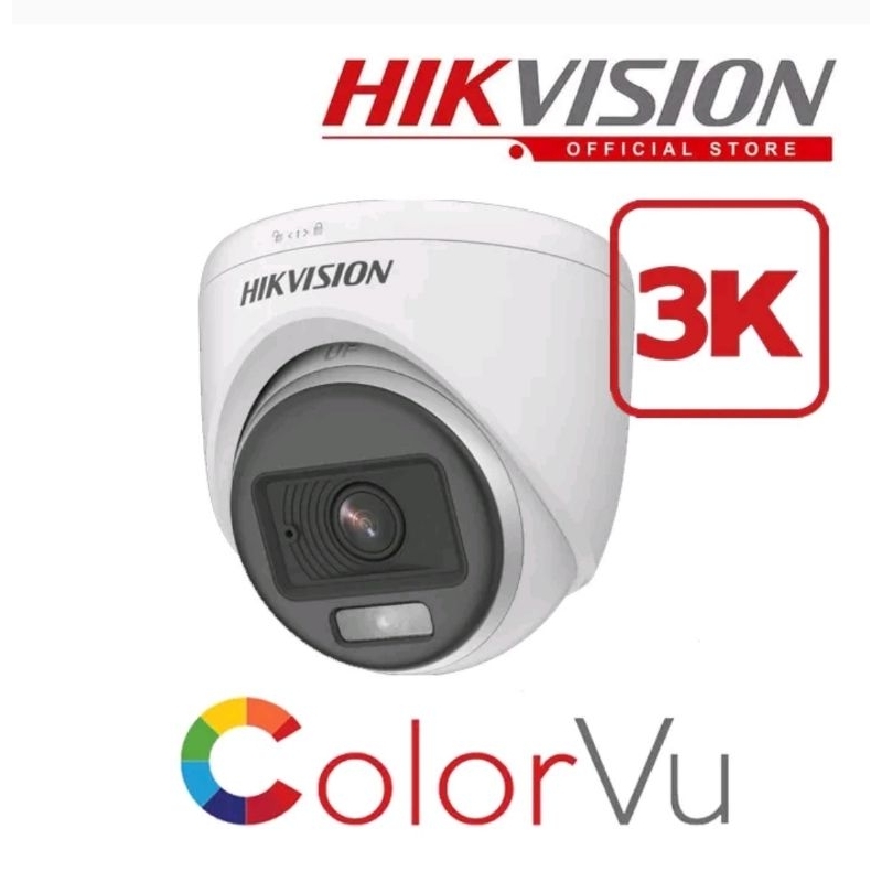 Hikvision indoor cctv camera 5mp colorvu+audio | Shopee Philippines