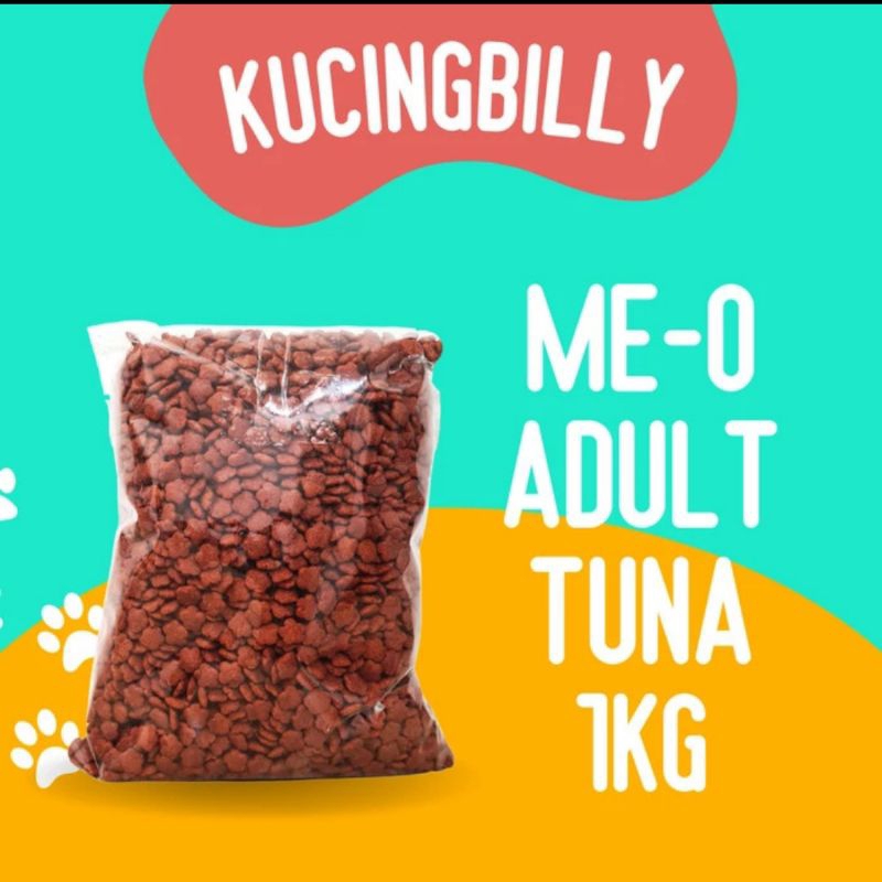Me-o MEO Tuna 1kg repack Dry Food MEO cat Food | Shopee Philippines
