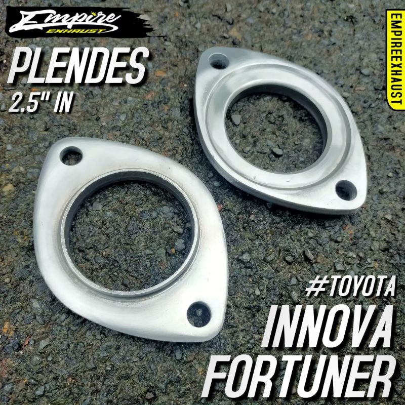 Plendes Toyota Innova Fortuner Pipe Size 2.5" in | Shopee Philippines