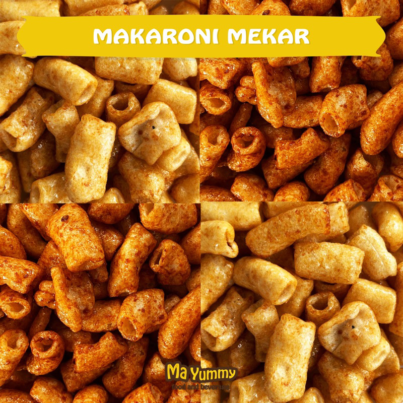 Macaroni Blooms 500gr Sweet Caramel and Spicy Flavor | Shopee Philippines