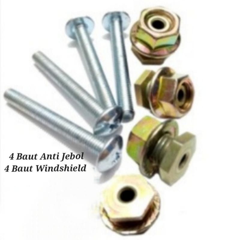 Anti-break Nut Bolts ADV Walnut Anti-Break Nut Bolts Windshield ADV 160 ...