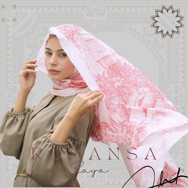Voal TRYSPAN PREMIUM Romansa Raya Laser Cut 115x115 | Shopee Philippines
