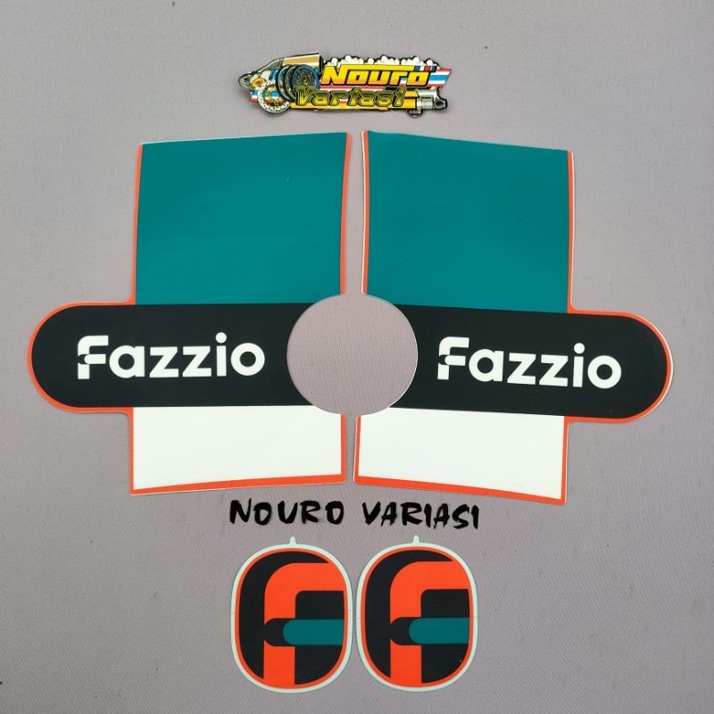 Yamaha fazzio 2022 2023 Striping, orange body, turquoise list, quality ...
