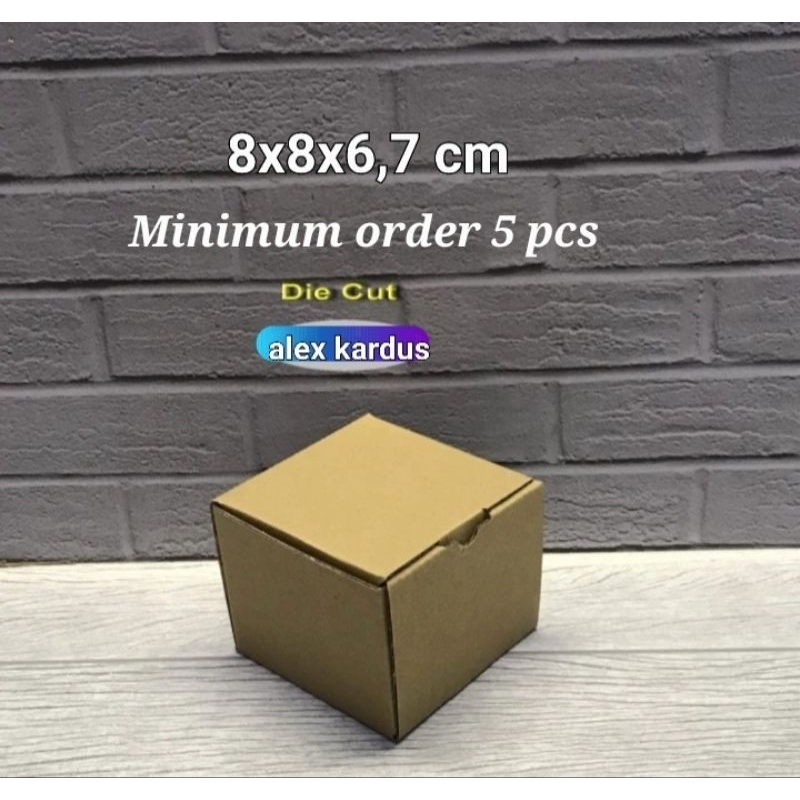 Cardboard Box 8x8x6.7 cm Diecut Cardboard Box | Shopee Philippines