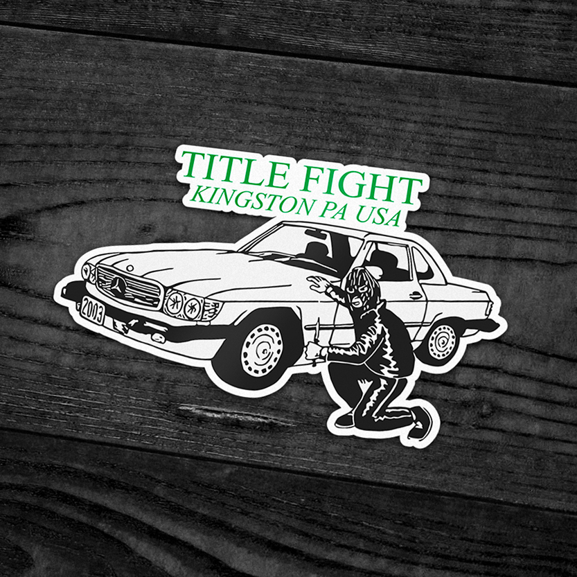TITLE FIGHT Sticker Band (BOOTLEG) | Shopee Philippines